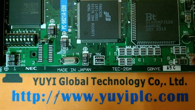 NEC G8NYE A5C TEC-26M PC-9821A-E09 SV-H98 BOARD - 裕益科技自動化設備可程式編碼器PLC分散式控制系統DCS